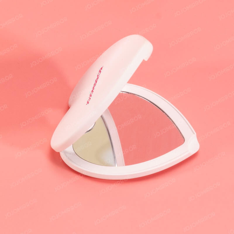CPM107 Heart shape compact makeup Mirror - JoJoMirror
